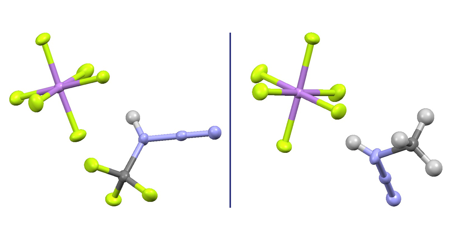 Protonated organic azides fully characterized