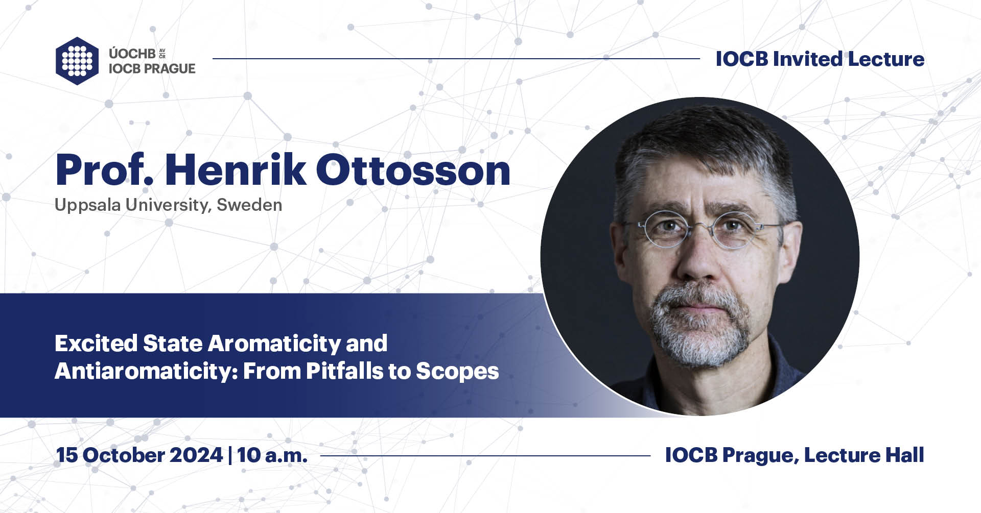 Zvaná přednáška – Henrik Ottosson